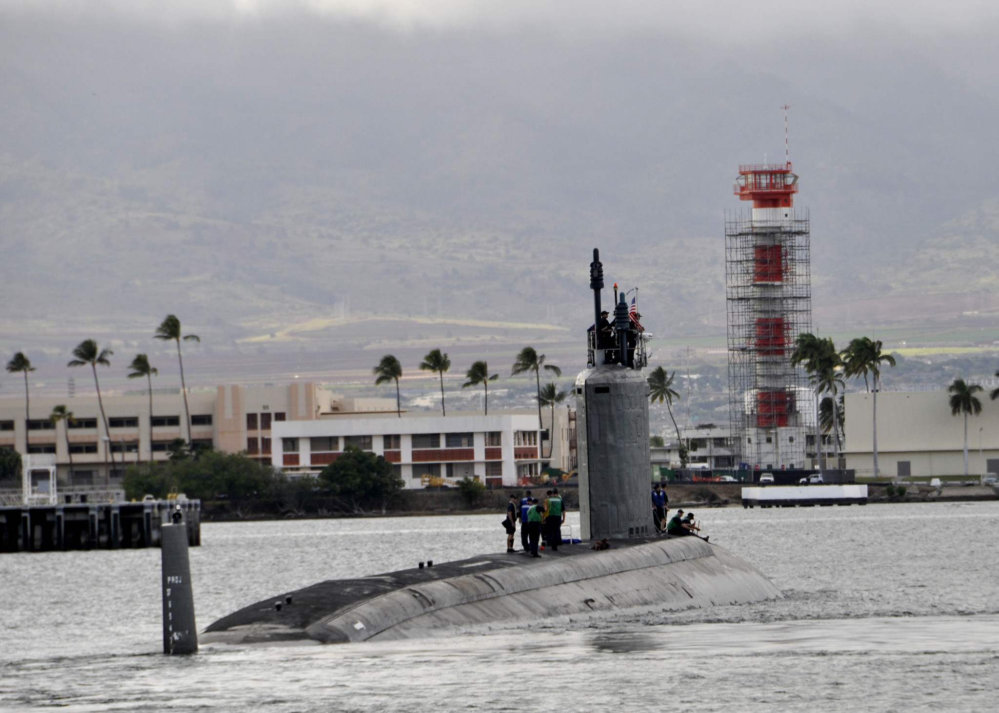 USS North Carolina (SSN-777) класса Virginia. Тихий океан 18.06.2021 ...