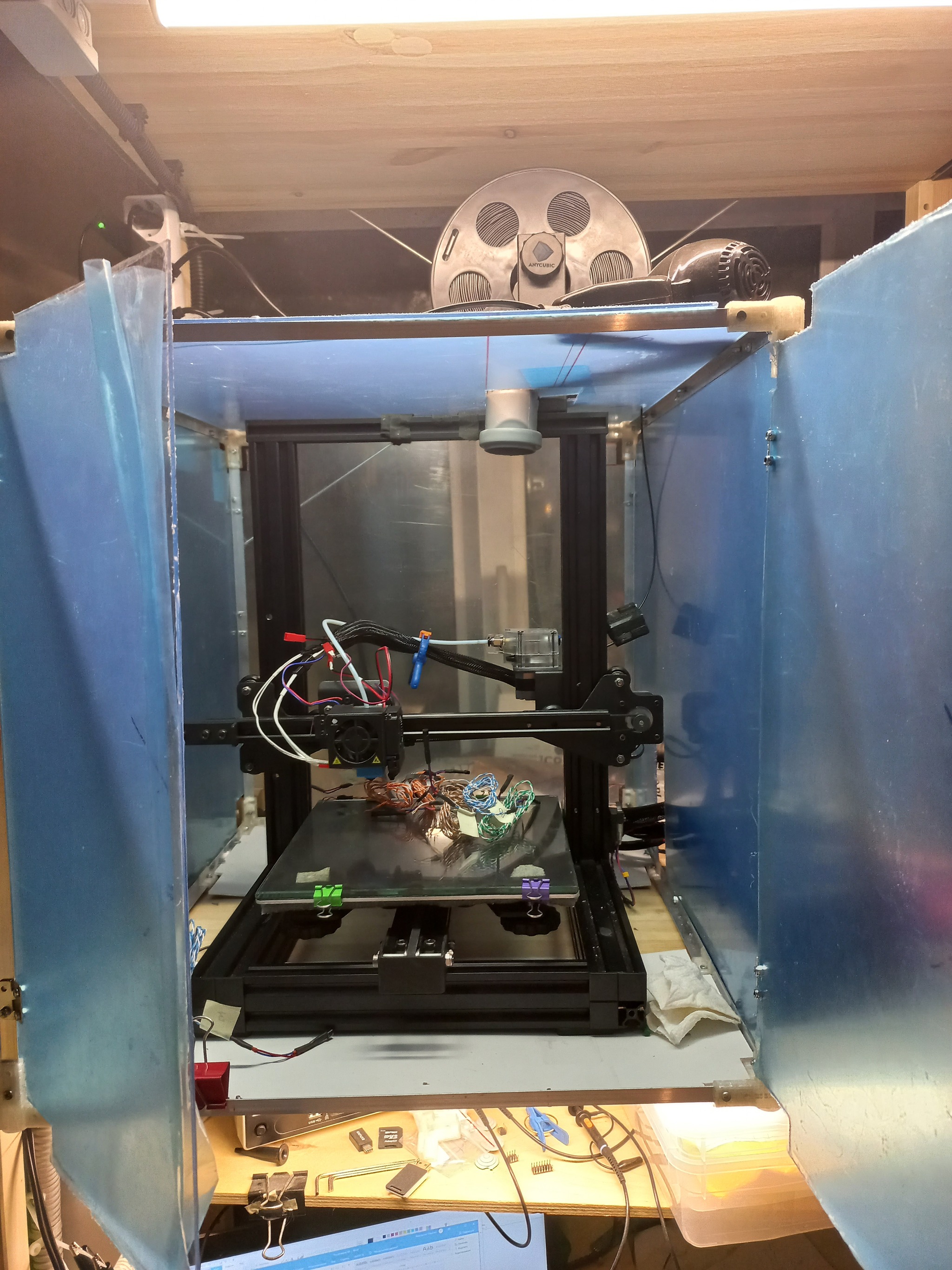 Он сдох. Anycubic mega zero 2.0 | Пикабу