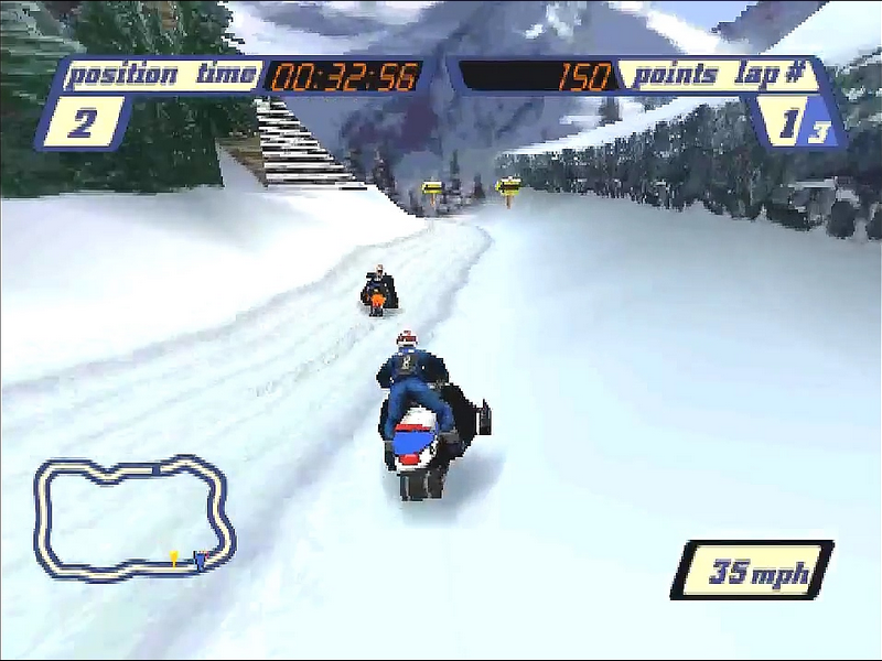 Playstation 1 snowmobile game store