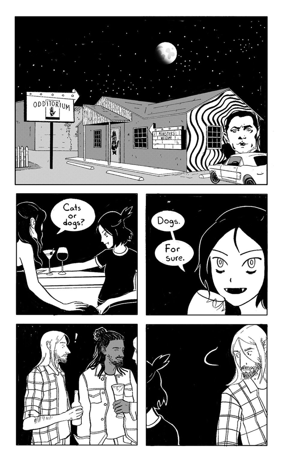 Fangs by Sarah Andersen | Пикабу