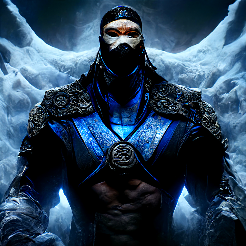 MidJourney Scorpion and Sub Zero | Пикабу