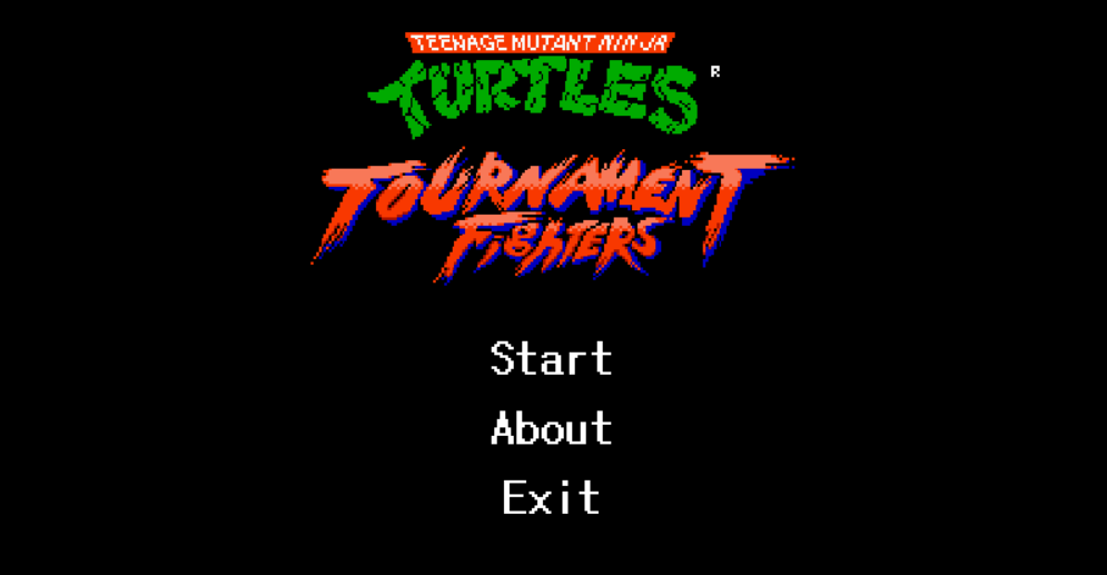 TMNT Fight NES Добавил меню - 01.09.22 19:30 | Пикабу