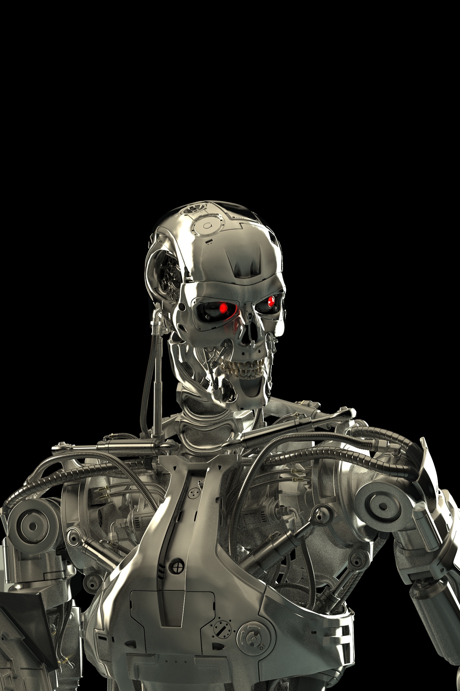Terminator T-800 Endoskeleton Rekvizit T2 3D print model - 24.10.22 11: ...