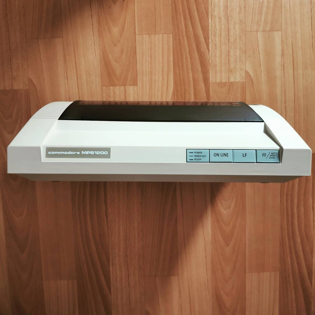 Commodore MPS-1200 | Пикабу