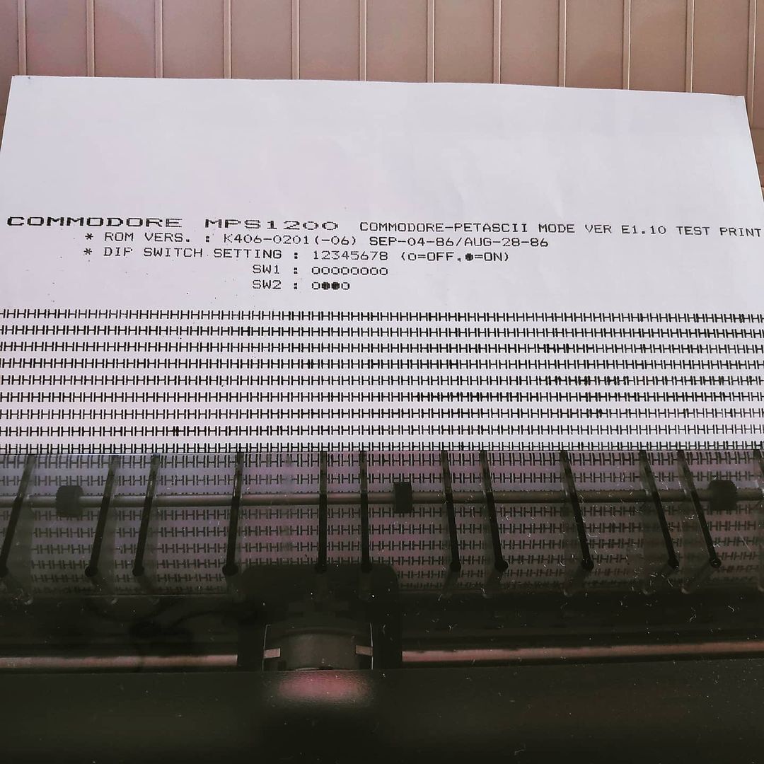 Commodore MPS-1200 | Пикабу