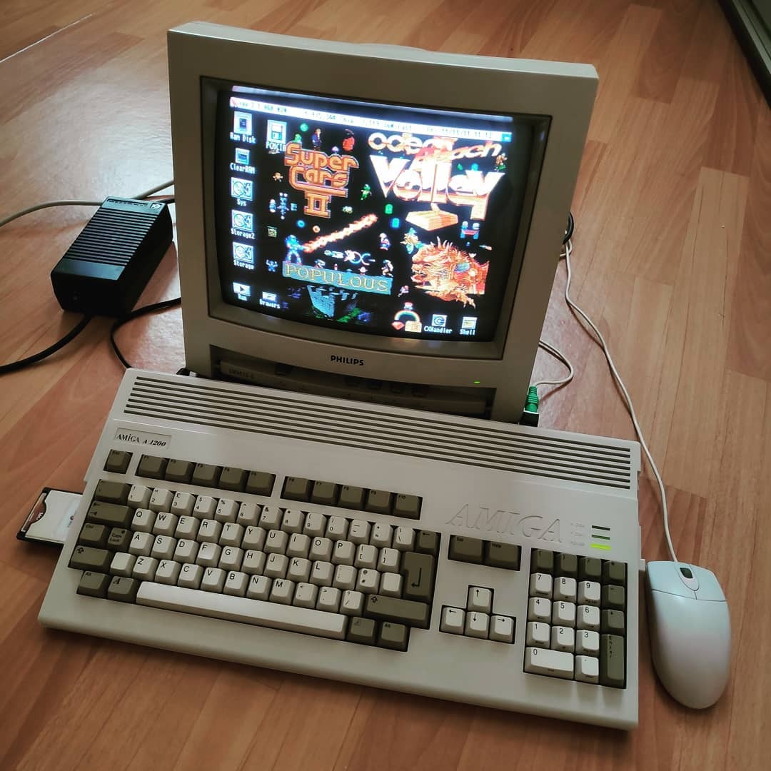 Commodore Amiga 1200 - 28.11.22 17:12 | Пикабу