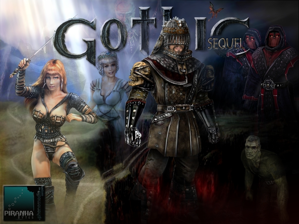 Готика 2: Как разведчица Короля "стала" работницей портового борделя. Немного о Gothic Sequel ...