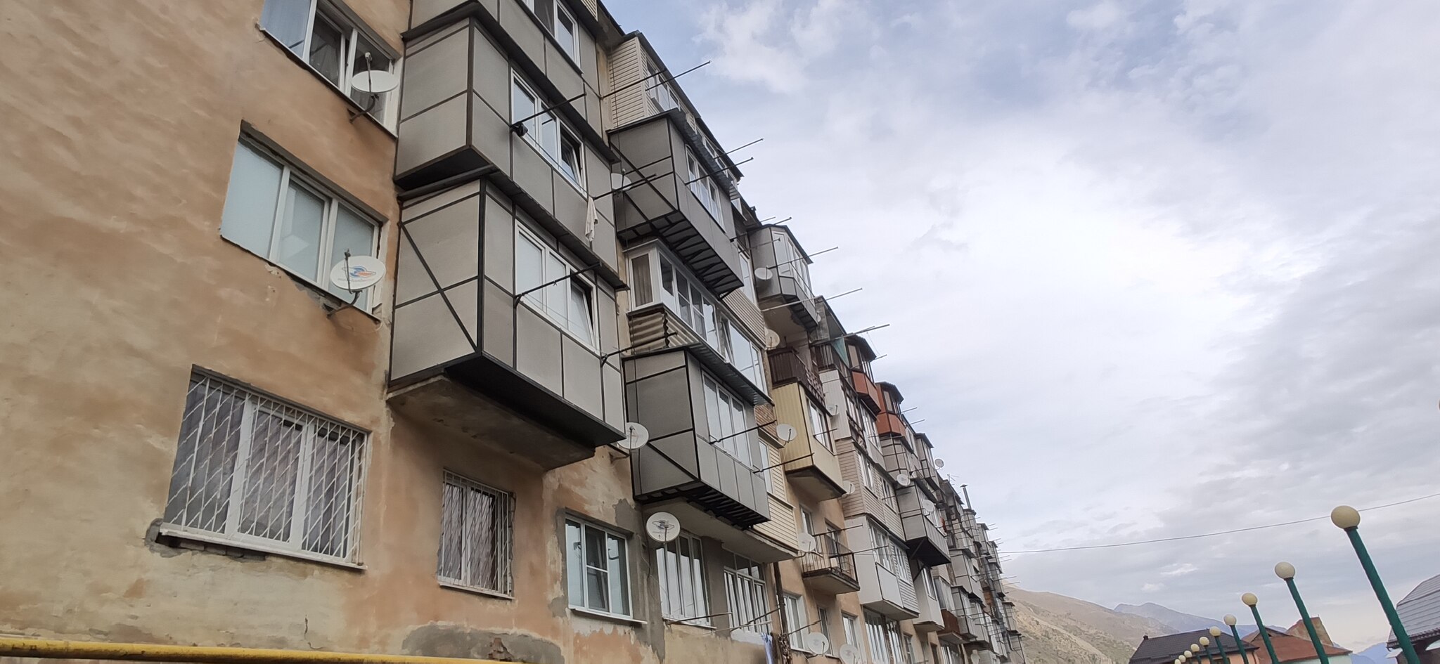 Балконы Приэльбрусья | Пикабу