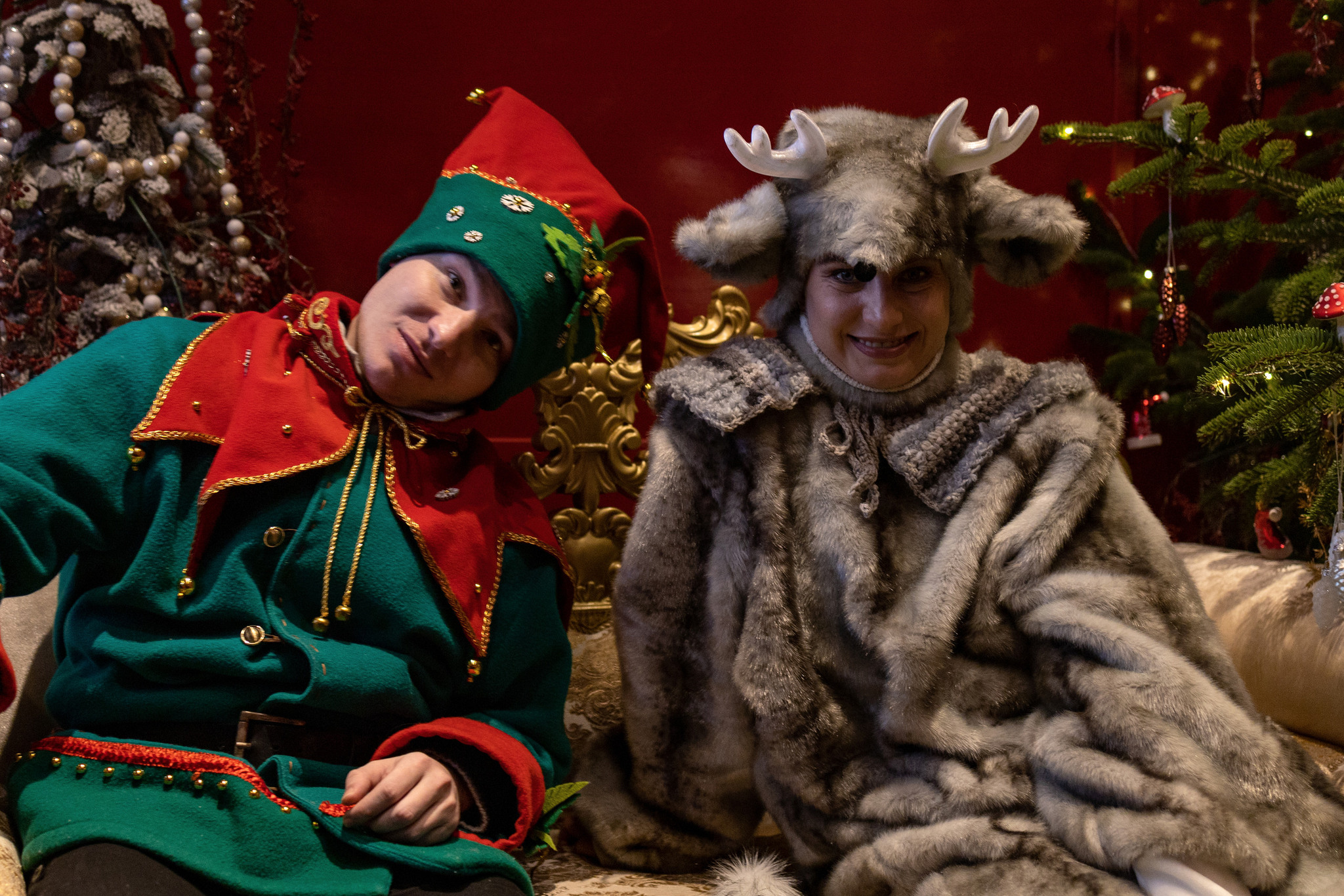 Новогодние моменты: Персонажи Манежной площади... | Пикабу