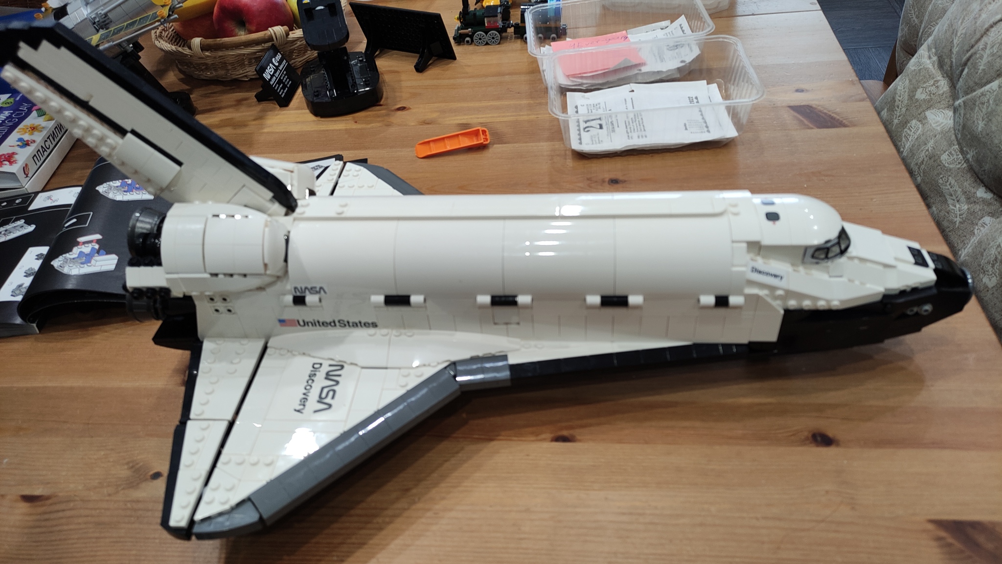 Lego 10283. Космический шатл НАСА "Дискавери" | Пикабу