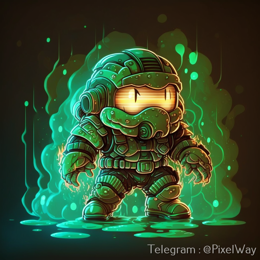 Chibi Doomguy Пикабу