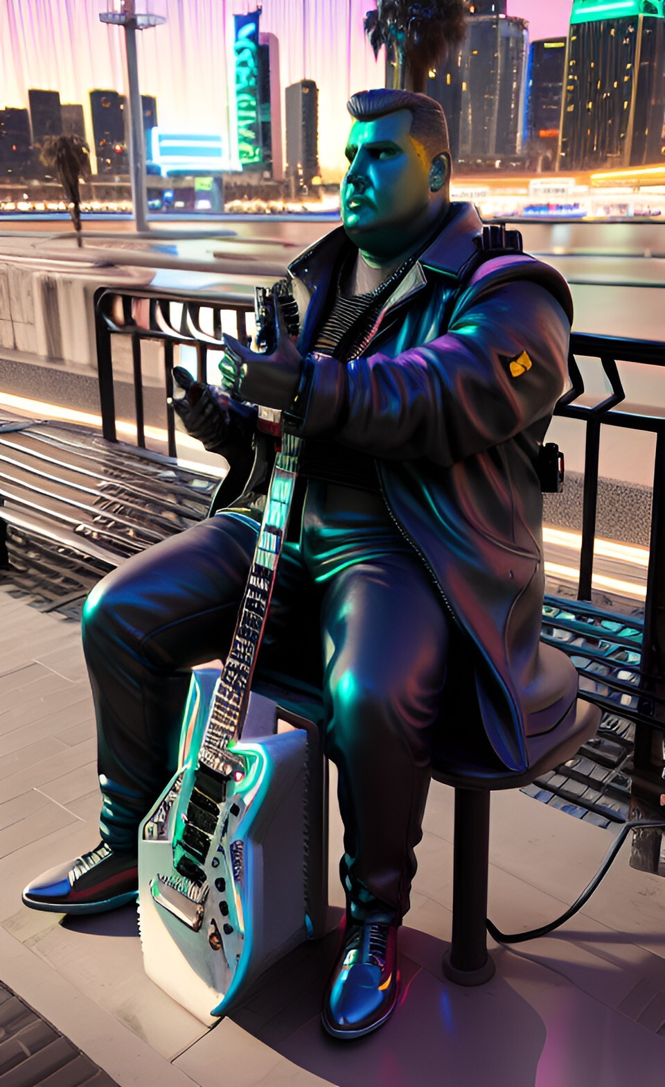 Neo Tver. Провинциальный киберпанк | Пикабу