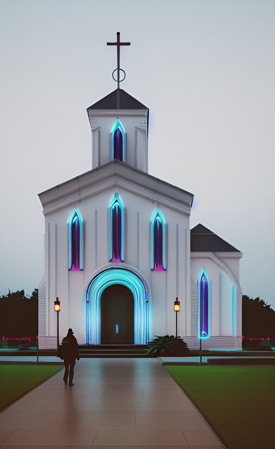 Neo Tver. Провинциальный киберпанк | Пикабу