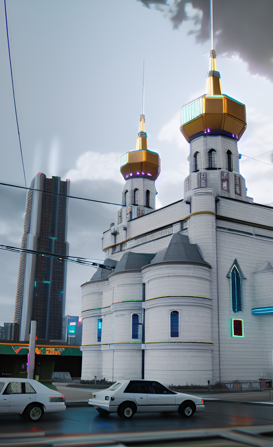 Neo Tver. Провинциальный киберпанк | Пикабу