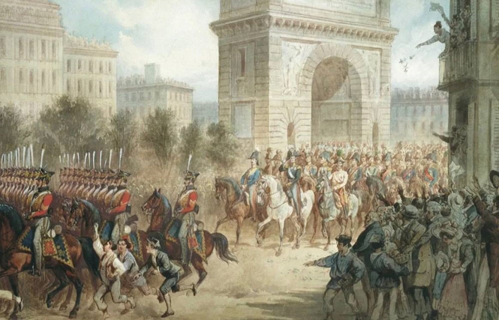 31 марта 1814 года русские войска во главе с императором Александром I ...