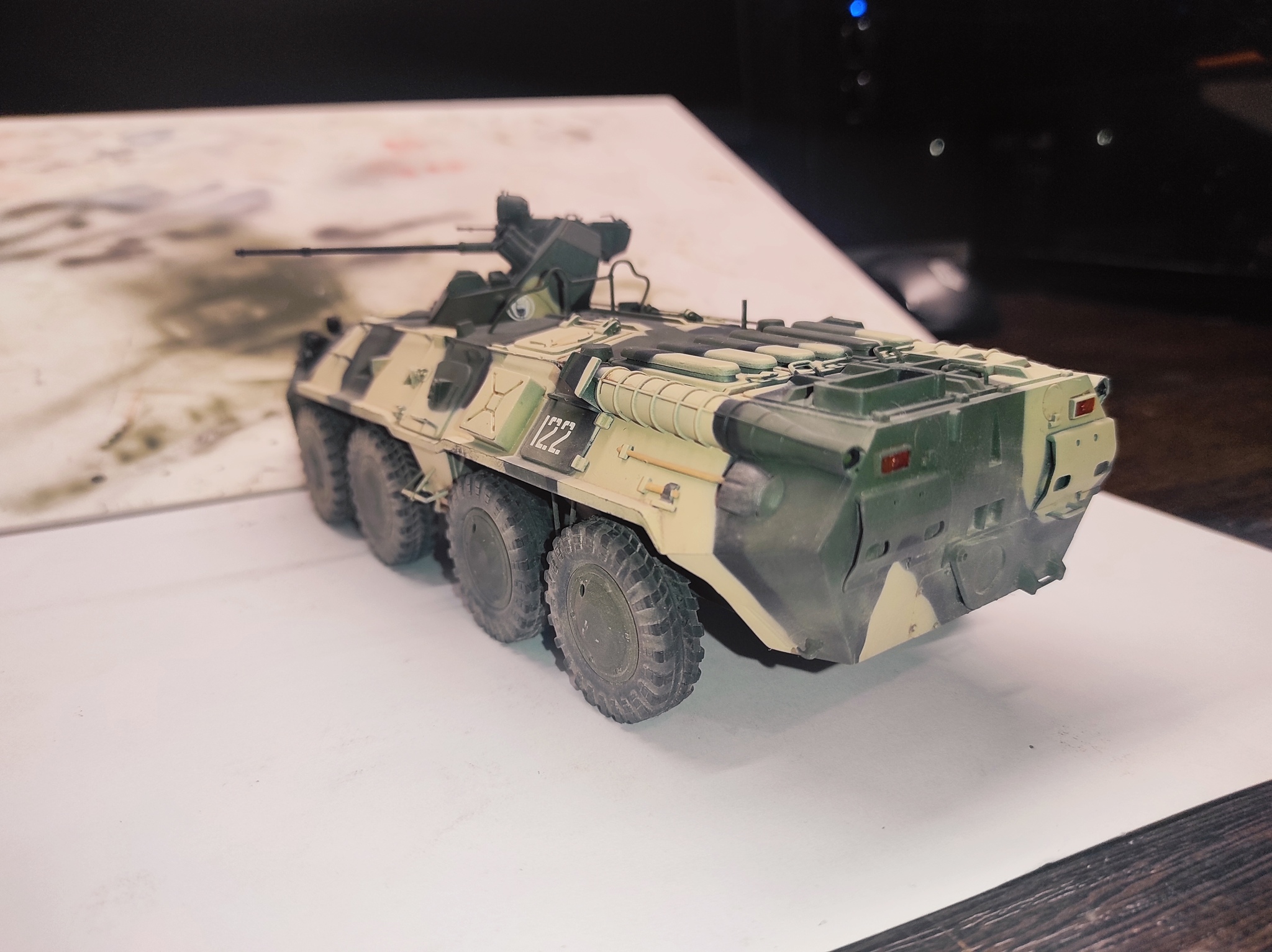 БТР-80А Звезда 1/35 | Пикабу