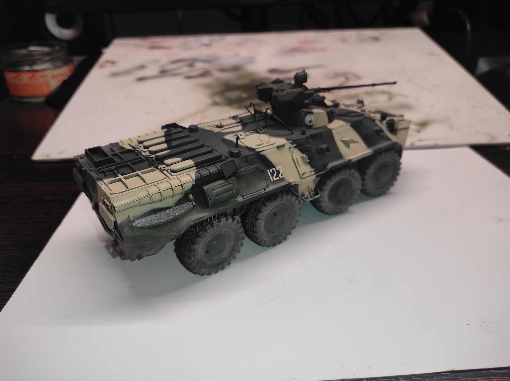 БТР-80А Звезда 1/35 | Пикабу