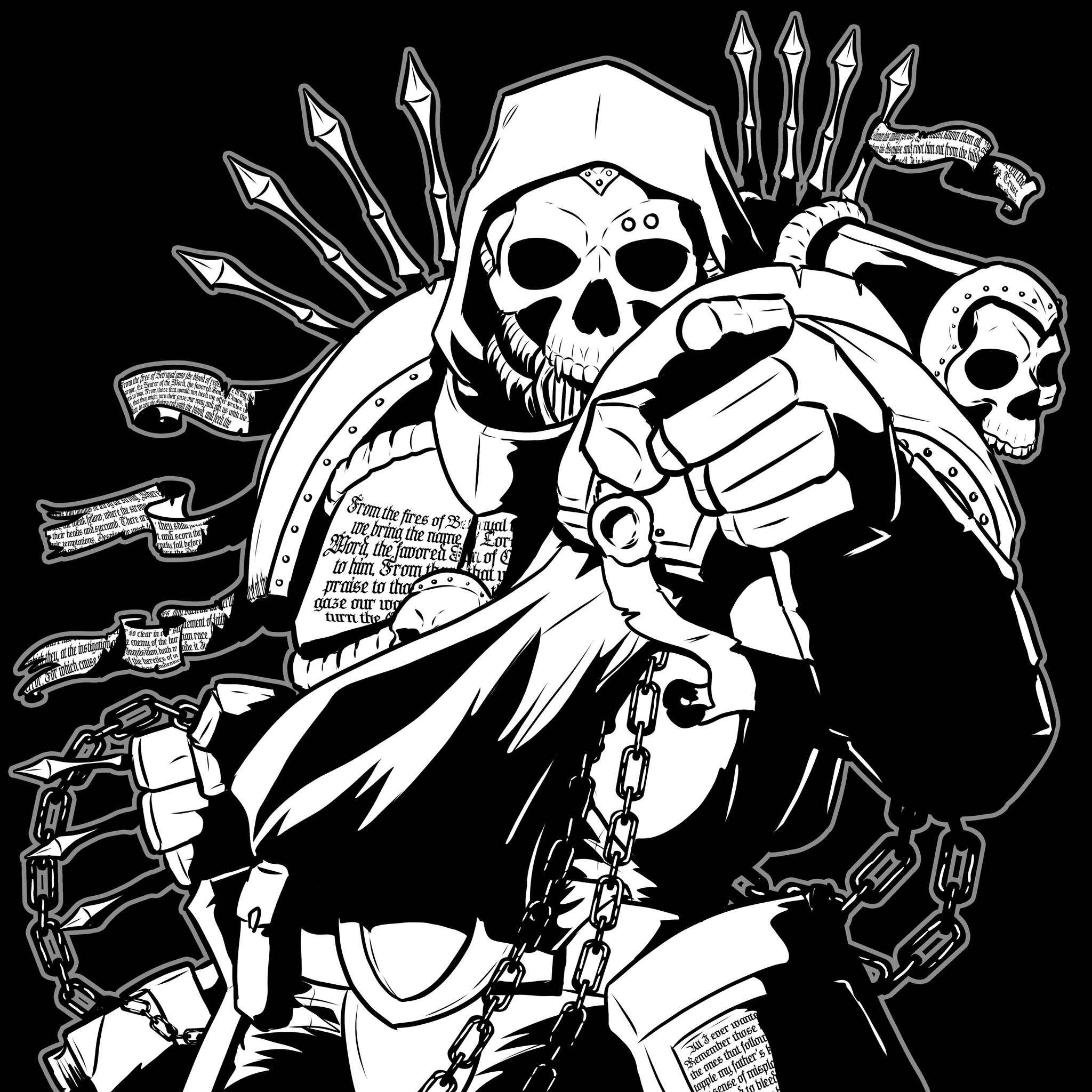 Chaplain Elysius by Eatsbluecrayon | Пикабу