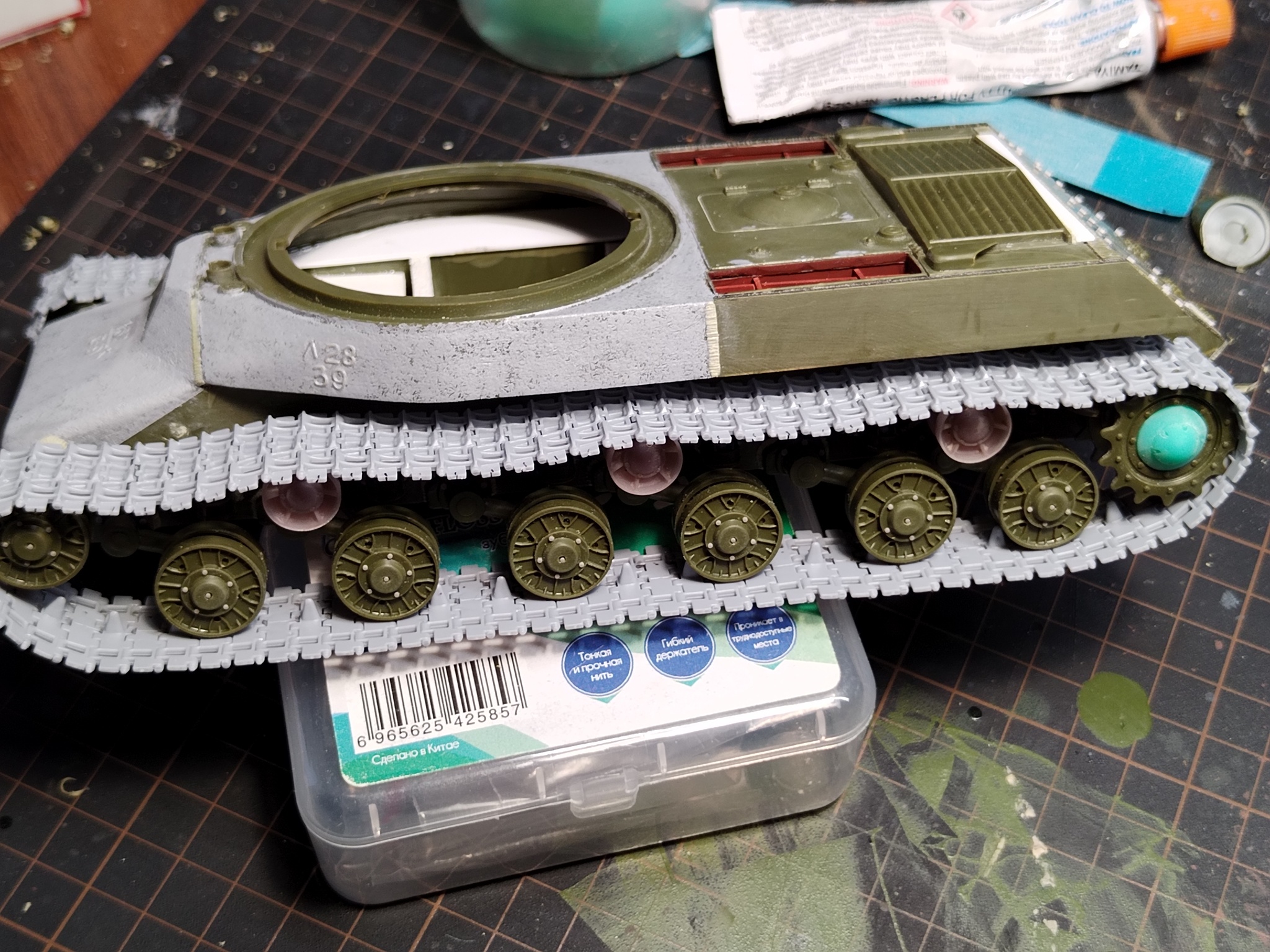 ИС-2 завода 200 (1/35 Звезда) | Пикабу