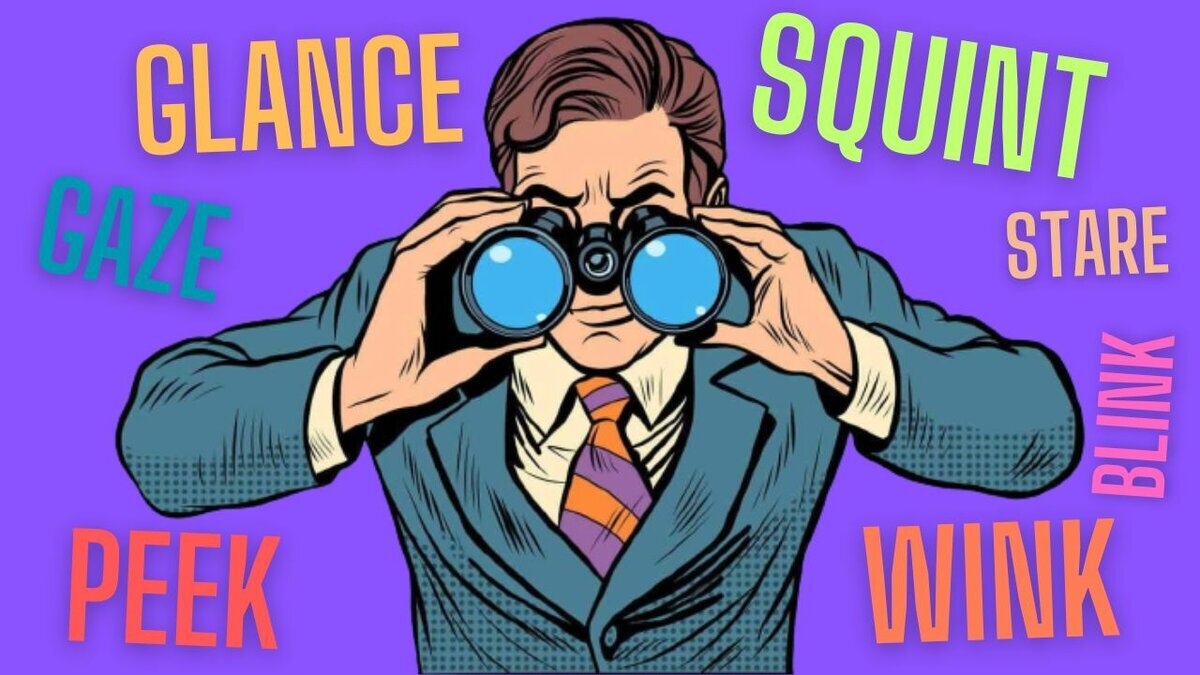 Не только "SEE"! 10 английских глаголов зрительного восприятия - 16.05. ...