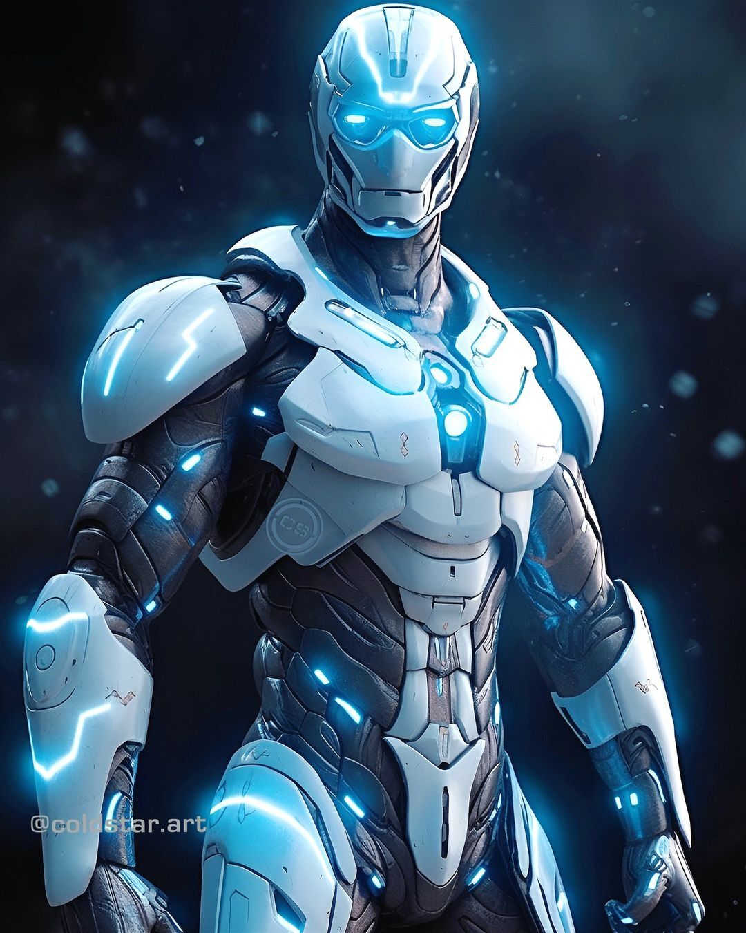 Серия “Cybernetic Warriors" от Midjourney | Пикабу