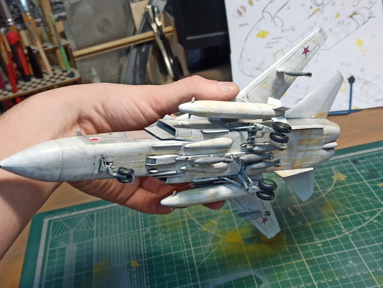 Модель Су-24М | Пикабу