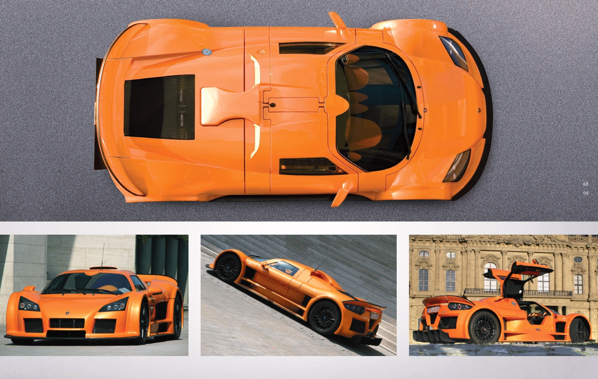 Брошюра Gumpert Apolo | Пикабу