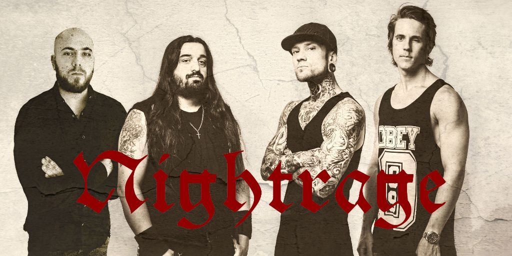 NIGHTRAGE, шикарная греко-банда MELODIC DEATH METAL, вот она точно не даст уснуть! Мелодичная ...