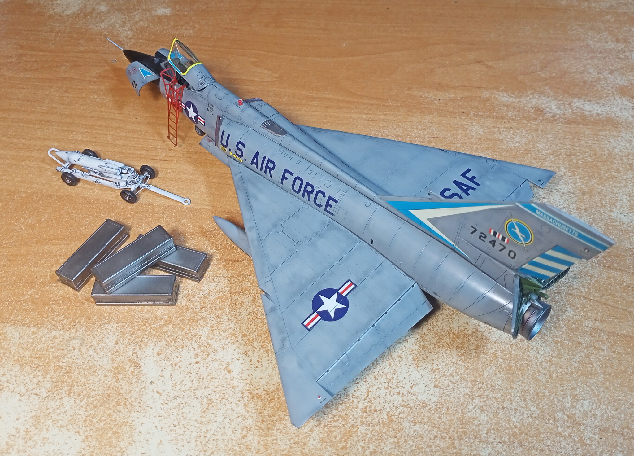 Convair F-106A Delta Dart (1/72 MENG + Hasegawa). Заметки по сборке ...