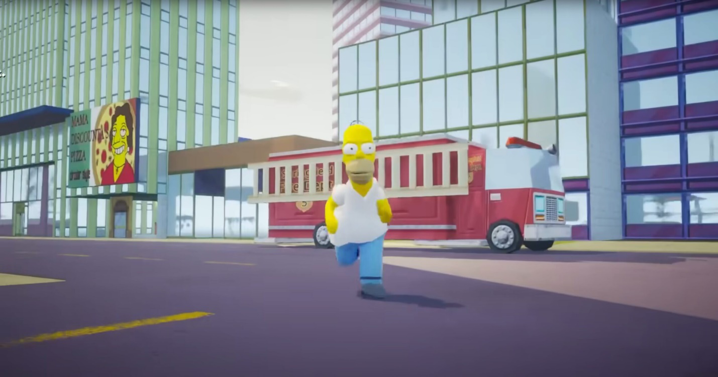 Фанат сделал The Simpsons: Hit & Run на Unreal Engine 5, но поиграть в ...