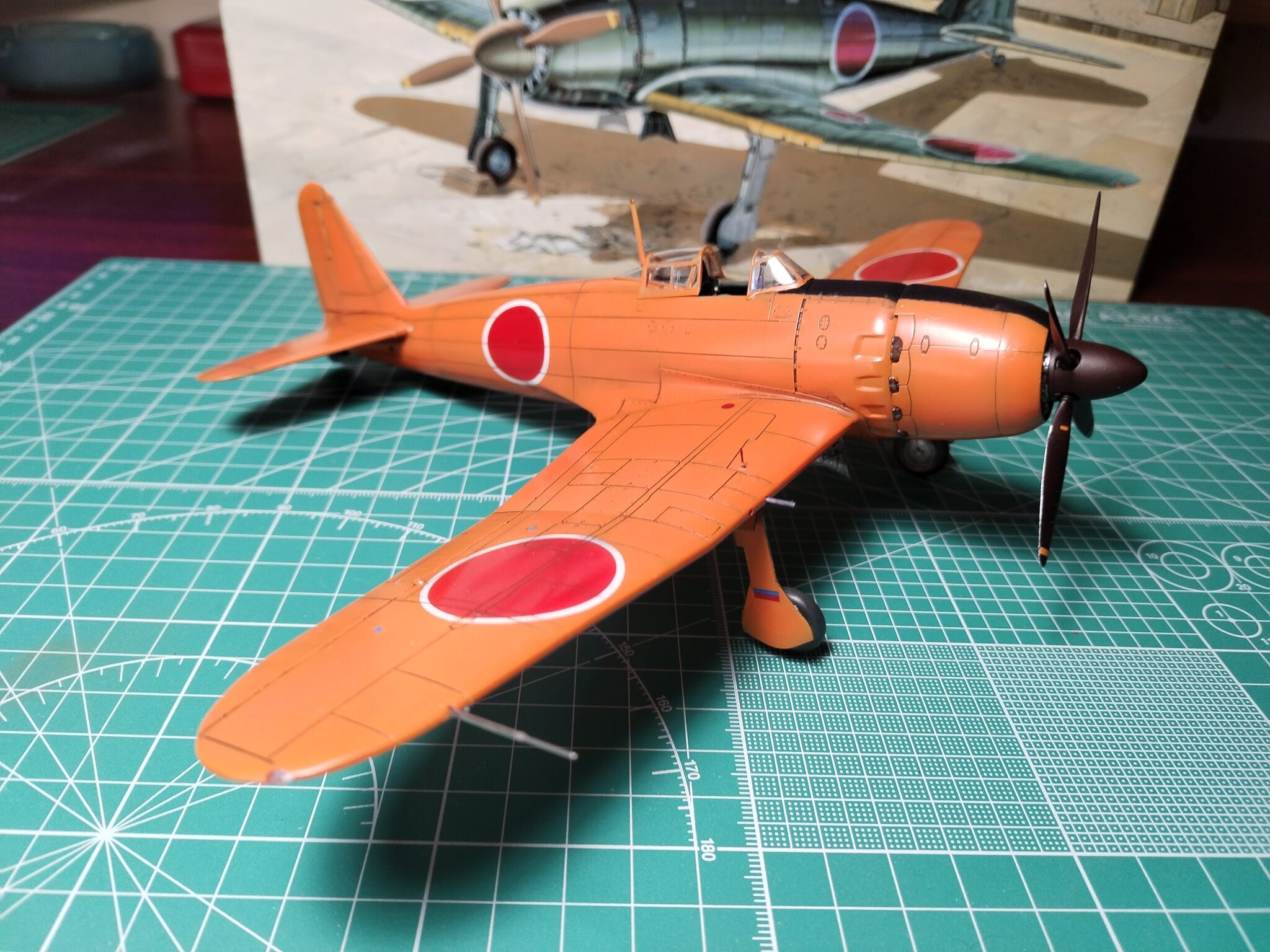 Mitsubishi A7M1 Reppu 1/48 FineMolds - 04.08.23 11:29 | Пикабу