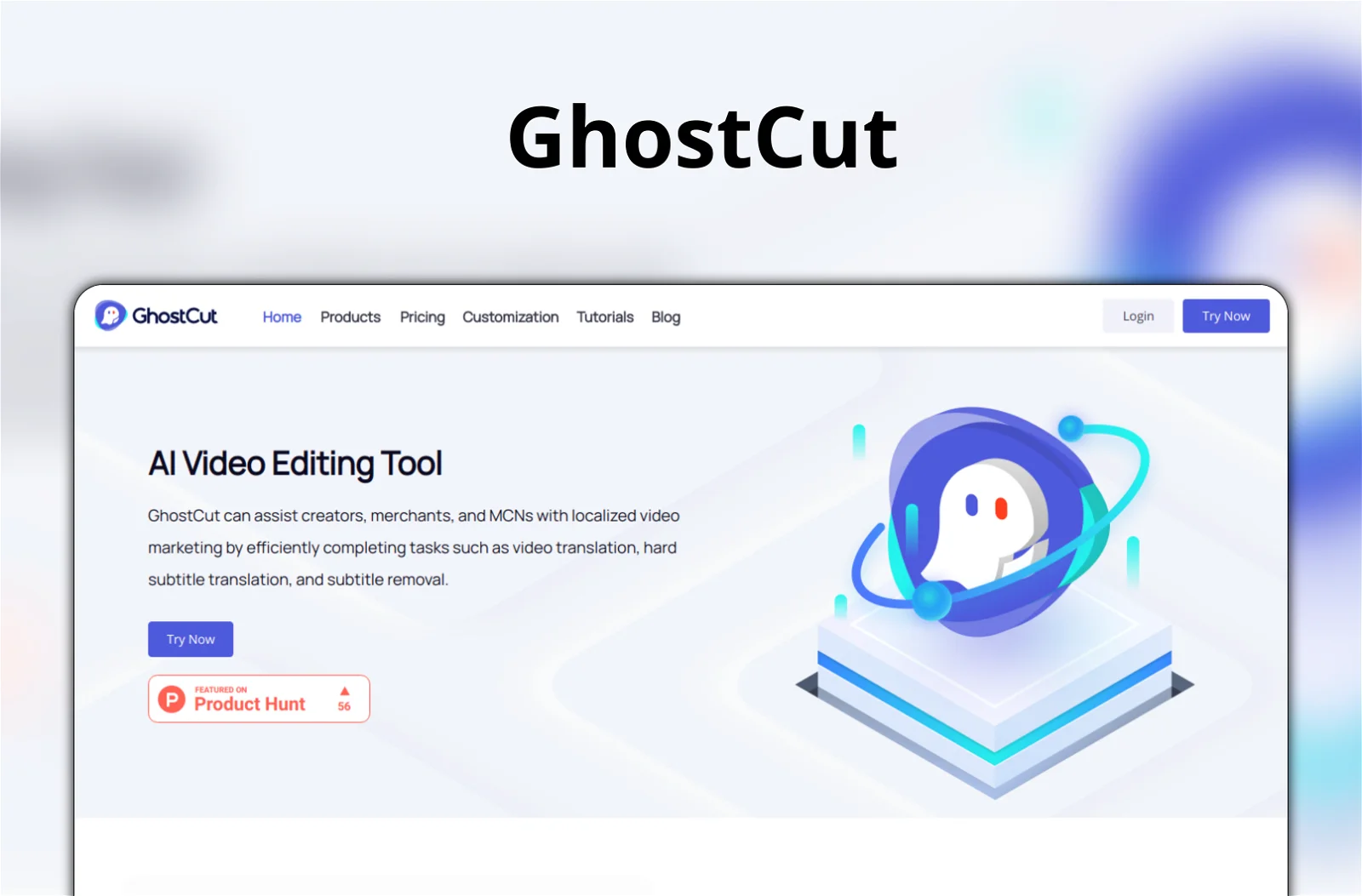 GhostCut - простой и универсальный инструмент для видеомонтажа | Пикабу