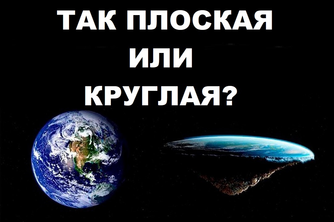 Плоская или круглая? | Пикабу