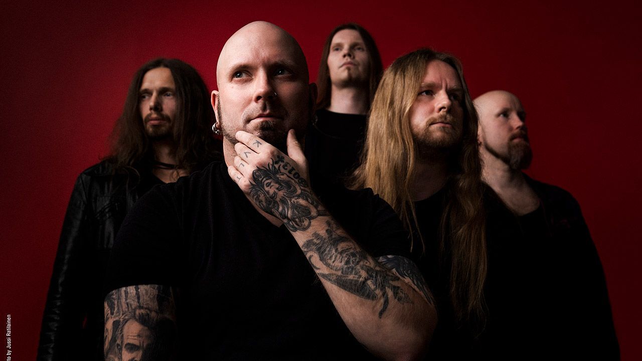 SWALLOW THE SUN, изумительный представитель DOOM DEATH METAL, их грусть огромна как ВСЕЛЕННАЯ ...