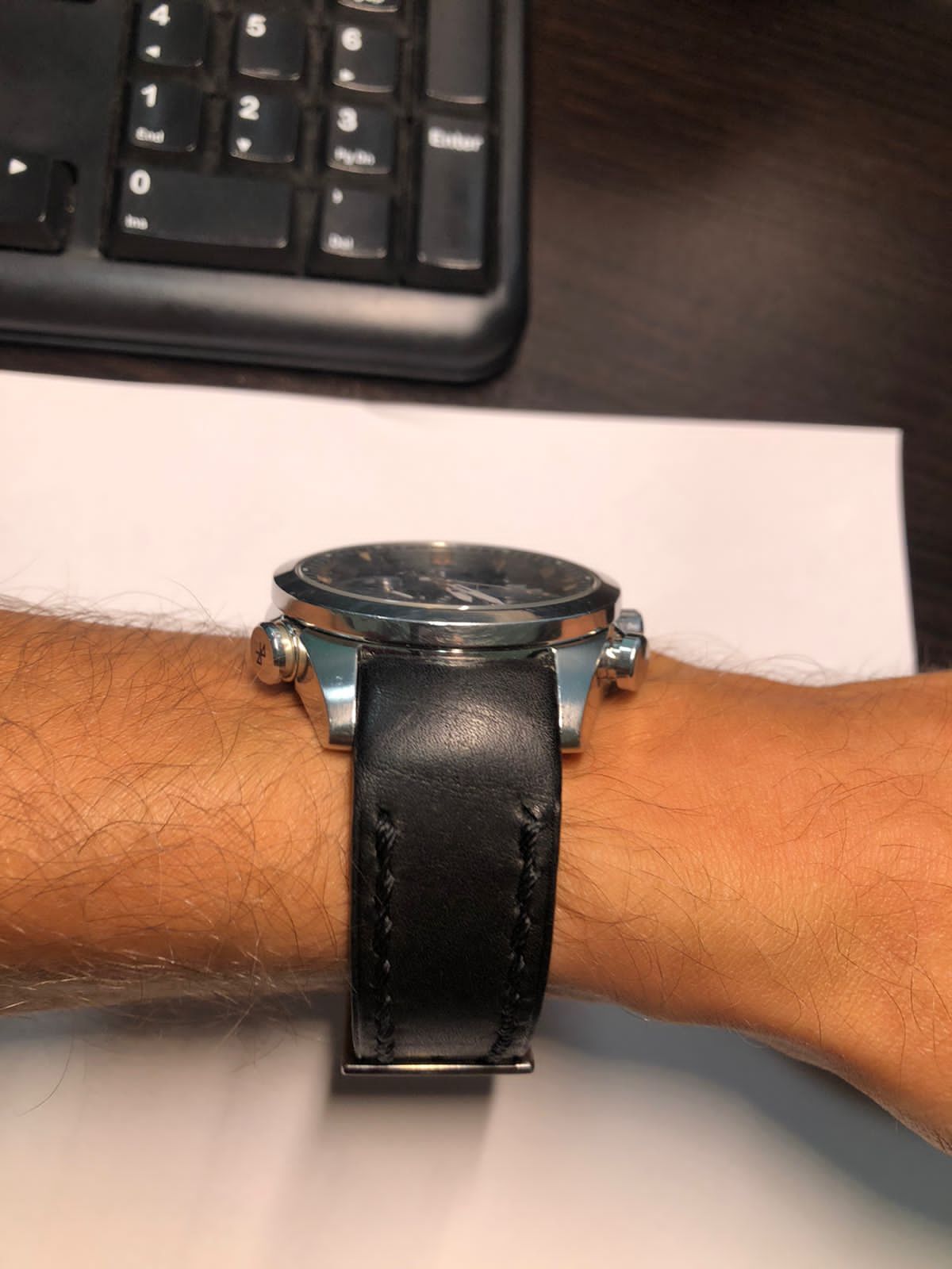Ремешок для часов Casio Edifice EQB-500L-1A. Ремешок с супинатором | Пикабу