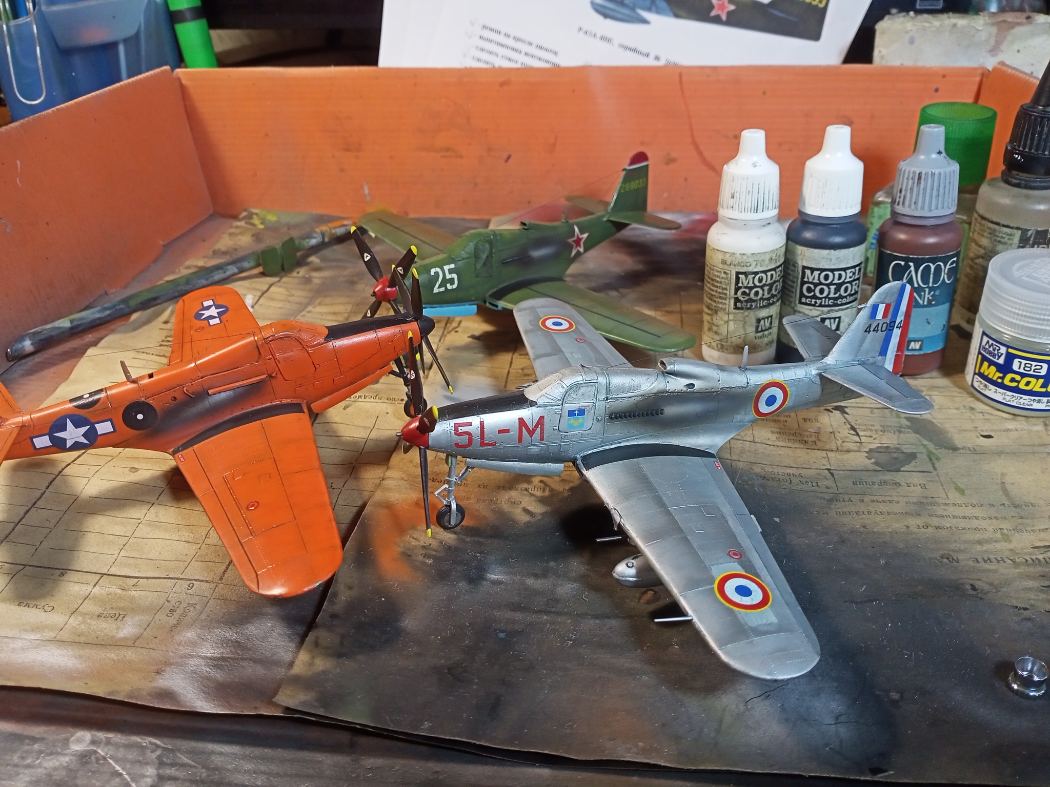Bell P-63A, P-63C Kingcobra и RP-63G Pin Ball (1/72 Toko). Заметки по ...