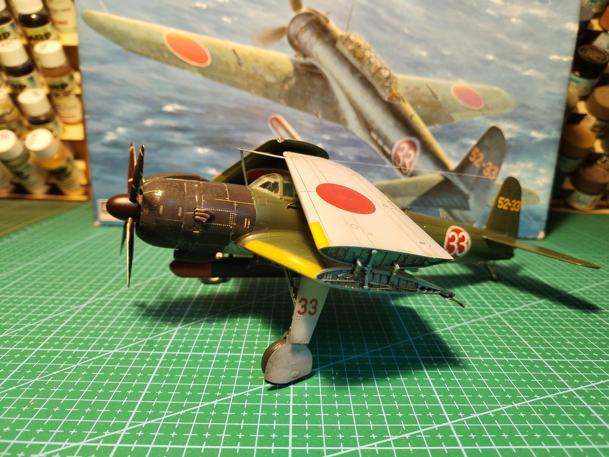 Nakajima B6N2 Tenzan type 12 1/48 Hasegawa | Пикабу