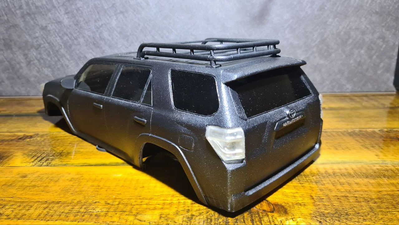 Toyota 4runner (2019), твердый корпус ручной работы 1/10 traxxas TRX4 ...