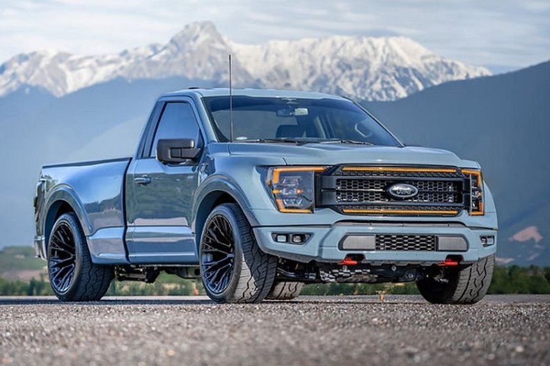 Дилер Ford создал замечательный F-150 Single Cab Widebody - 25.10.23 09 ...
