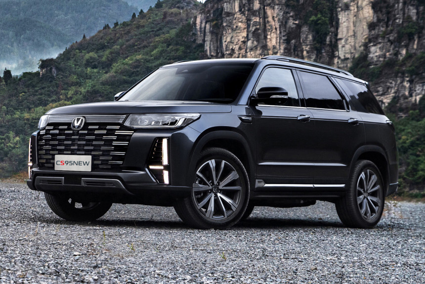 Обновленный Changan CS95 - 25.10.23 10:19 | Пикабу