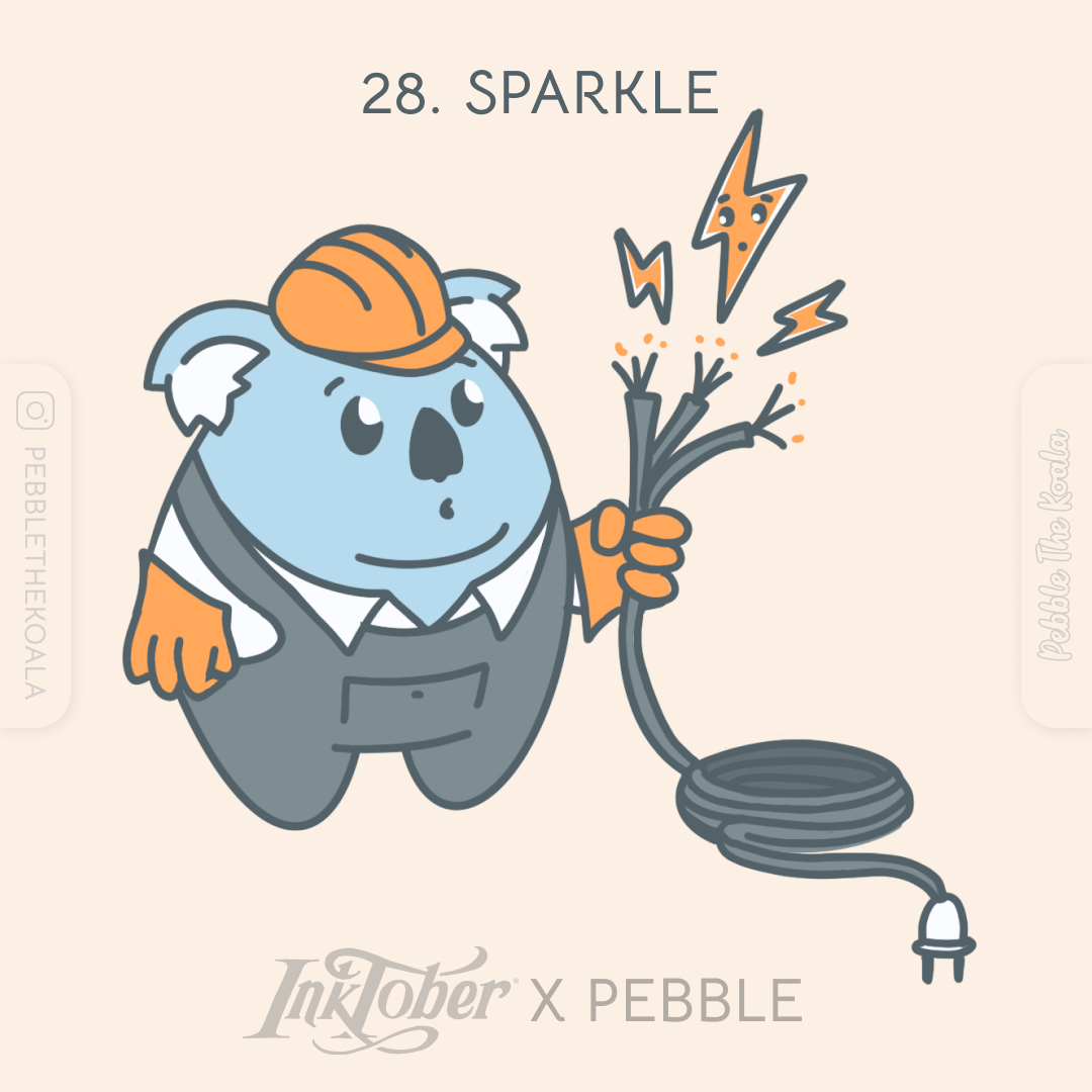Inktober2023. Day 28. Sparkle - 28.10.23 21:06 | Пикабу