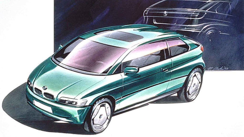 BMW E2 Concept 1992 | Пикабу