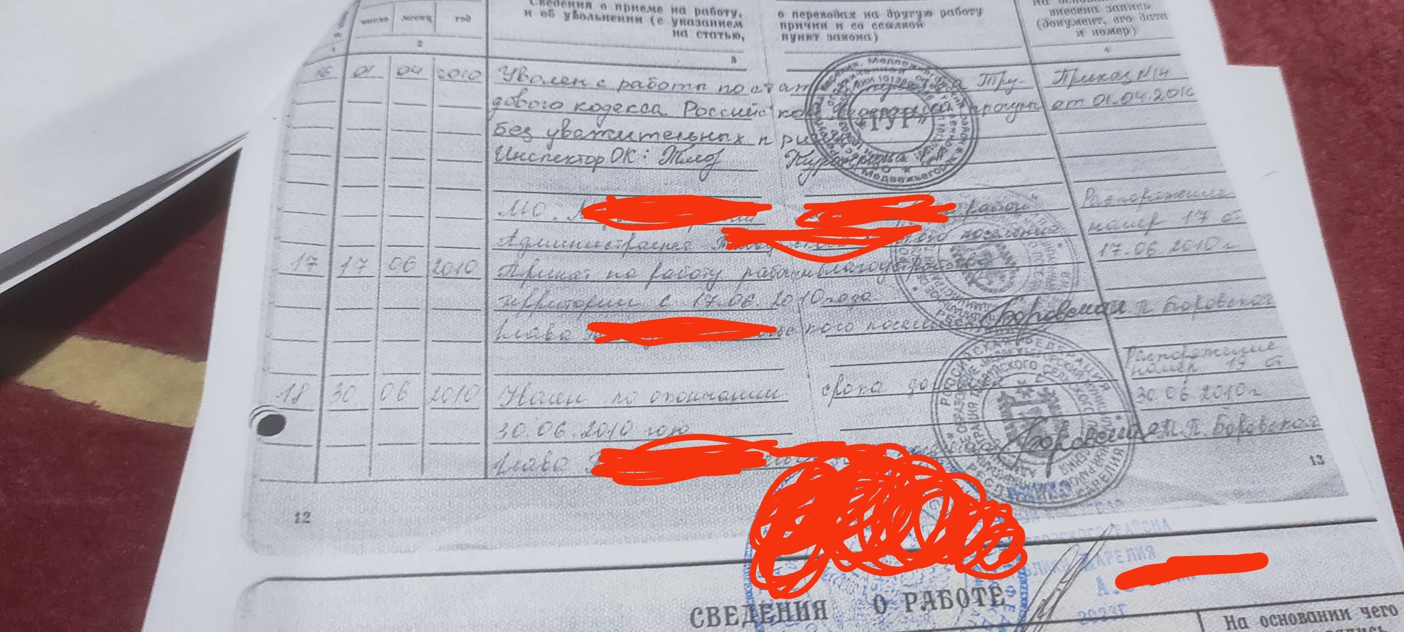 Трудовая деятельность | Пикабу