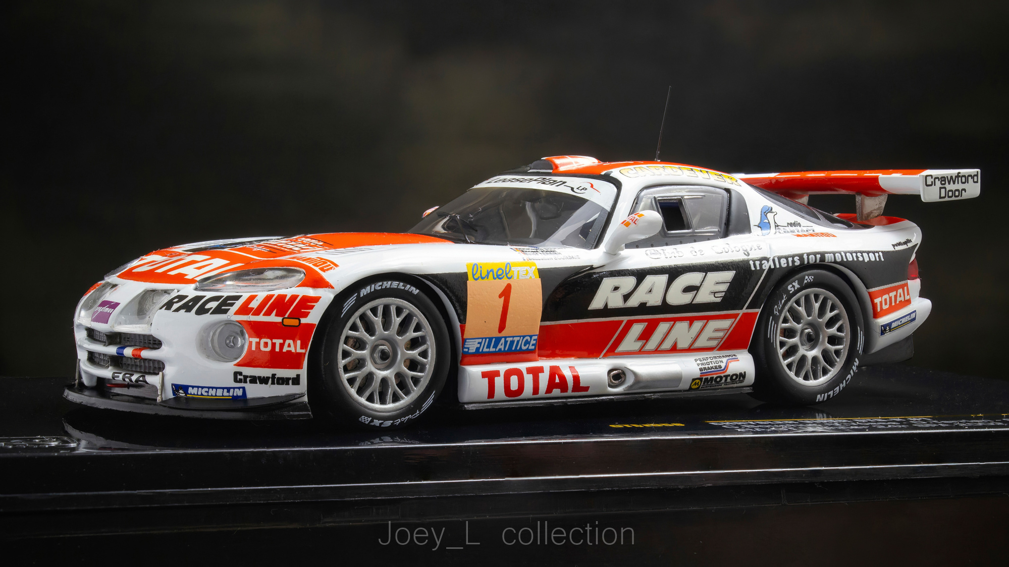 Модель в 1/43. Dodge Viper GTS-R #1 | Пикабу