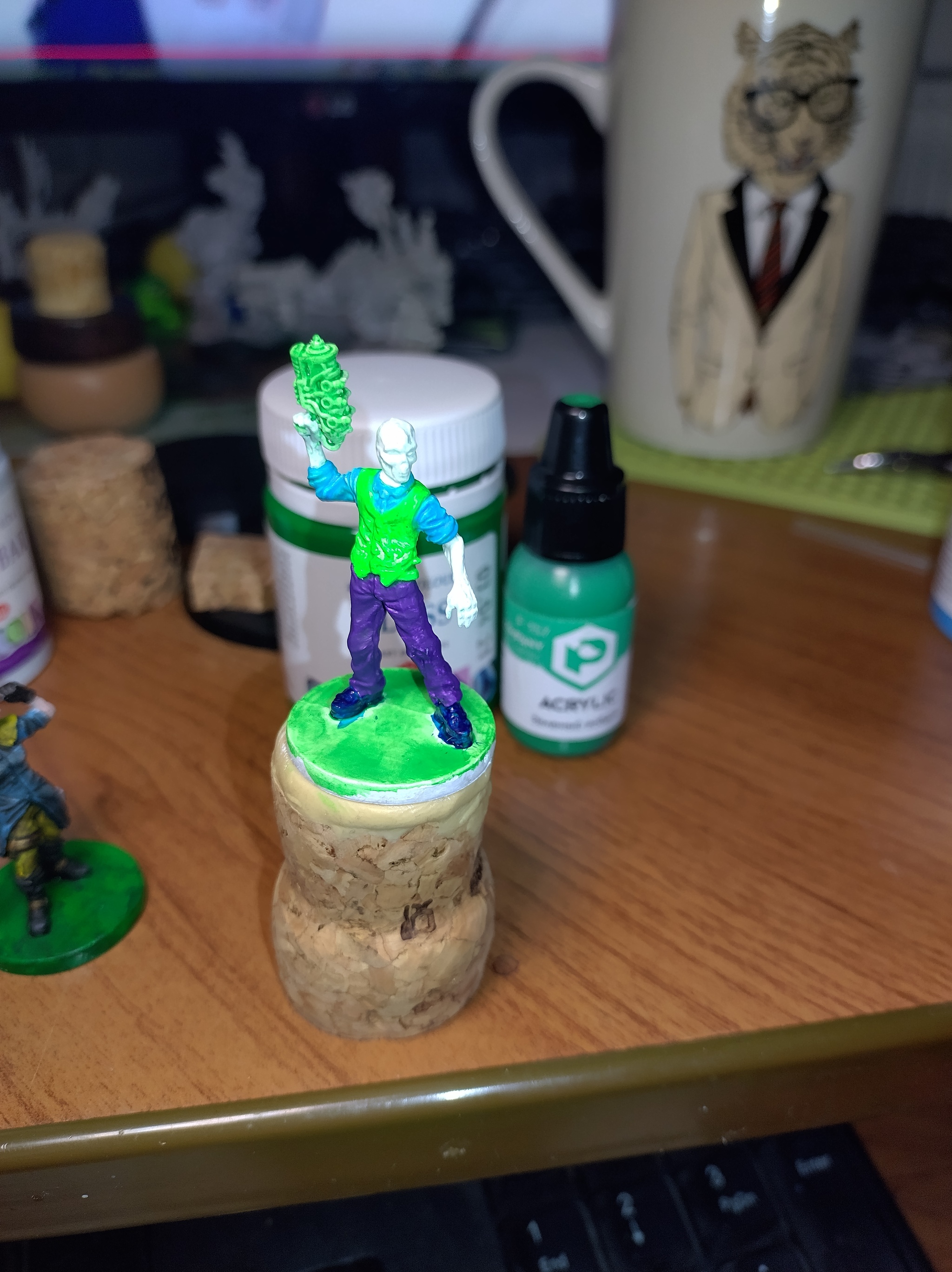 Настольный Fallout. Первая работа с миниатюрами | Пикабу