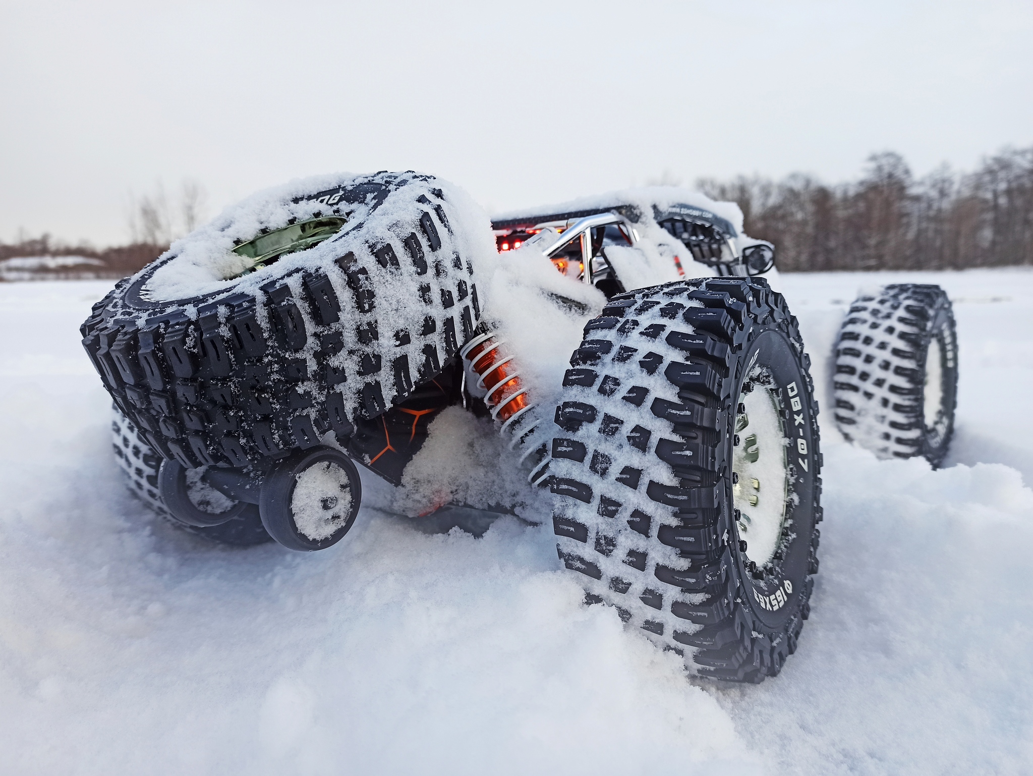 DBX-07 & EMO X Winter Offroad buggy & trophy | Пикабу