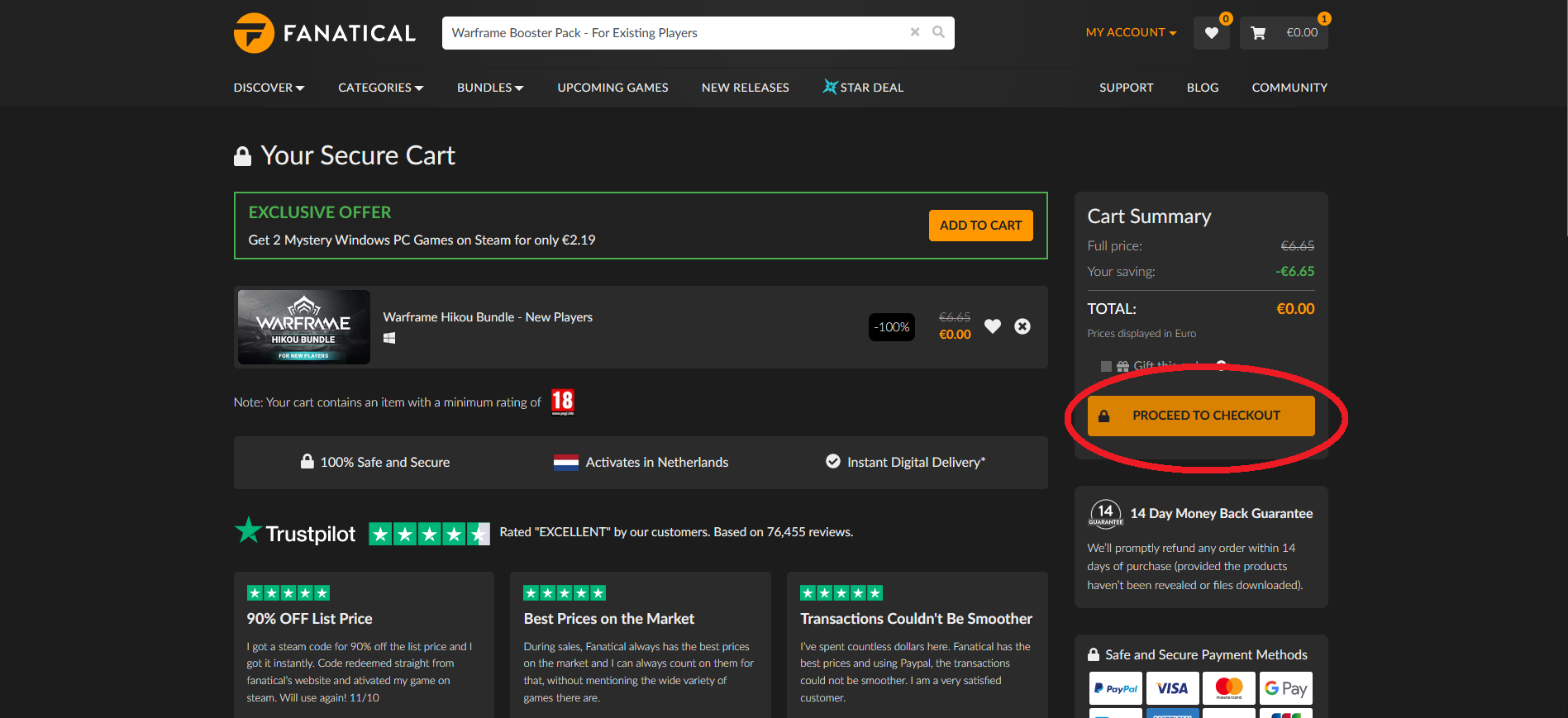 Халява для Warframe в Fanatical | Пикабу