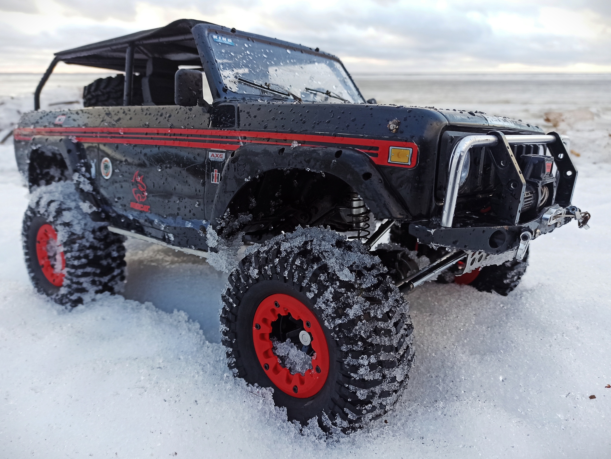 RedCat Axe Edition International Scout II RC Truck hobby scale | Пикабу