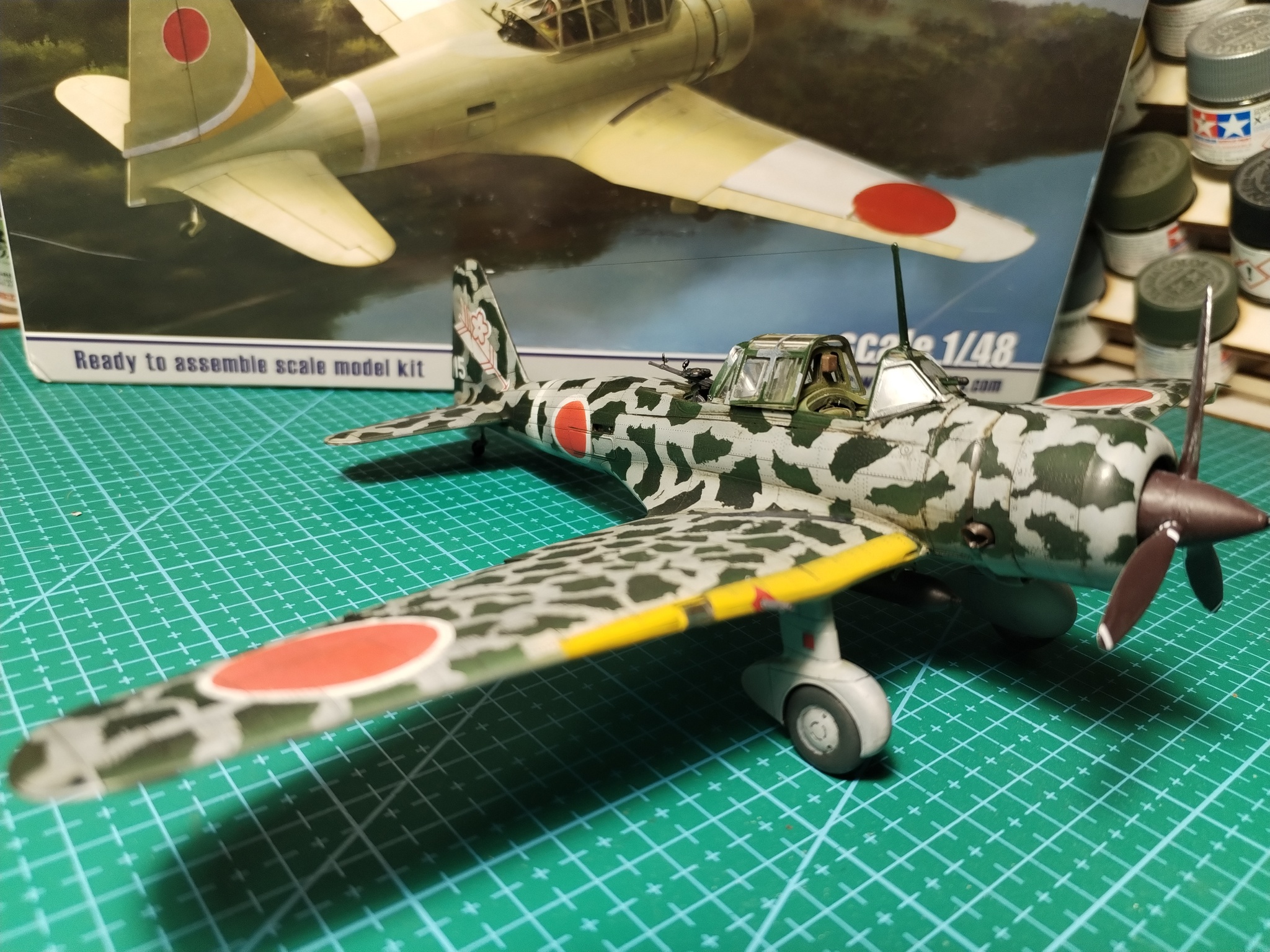 Ki-51 "Sonia" type 99 1/48 Wingsy kits - 02.01.24 20:28 | Пикабу
