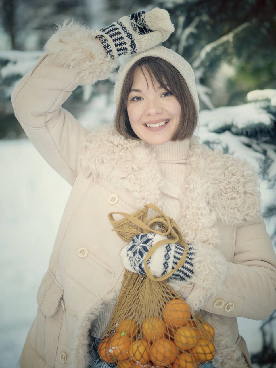 Зимняя фотосессия | Пикабу